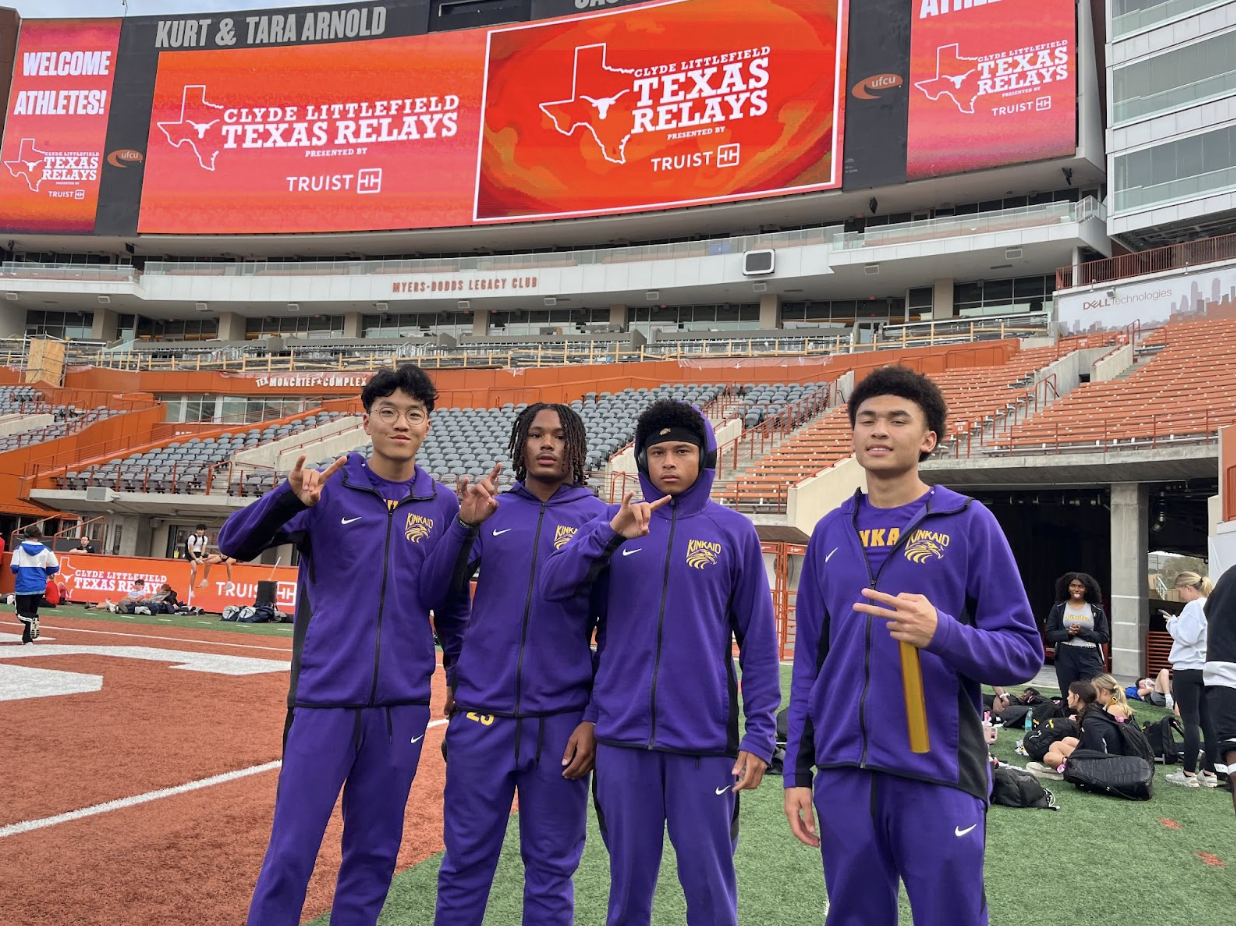 Boys relay team breaks 49 year old school record – The Falcon